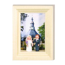 Miniatur-Holzbild &raquo;Hochzeit&laquo;