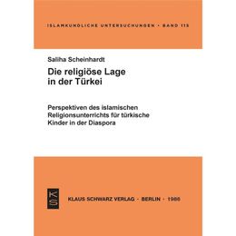 De Gruyter Die religi&ouml;se Lage in der T&uuml;rkei