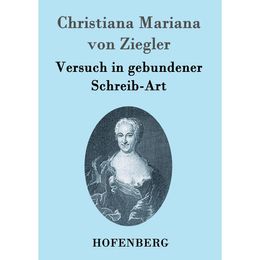 Hofenberg Versuch in gebundener Schreib-Art