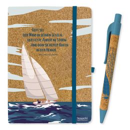 Schreibset &raquo;Gott sei der Wind in deinen Segeln&laquo;