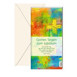 Gottes Segen zum Jubil&auml;um