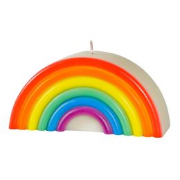 Regenbogenkerze &raquo;Viel Gl&uuml;ck und viel Segen&laquo;