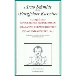 Bargfelder Ausgabe. Werkgruppe III: Essays und Biographisches