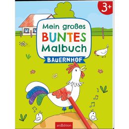 Mein gro&szlig;es buntes Malbuch - Bauernhof
