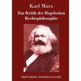Hofenberg Zur Kritik der Hegelschen Rechtsphilosophie
