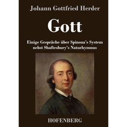 Hofenberg Gott. Einige Gespr&auml;che &uuml;ber Spinoza's System nebst Shaftesbury's Naturhymnus