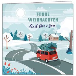 Frohe Weihnachten - God bless you