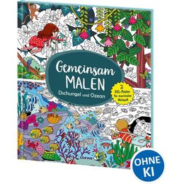 Gemeinsam malen - Dschungel und Ozean