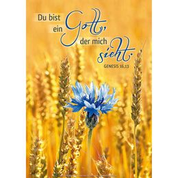 Poster &raquo;Du bist ein Gott, der mich sieht&laquo;