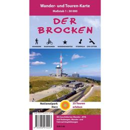 Der Brocken 1 : 30 000