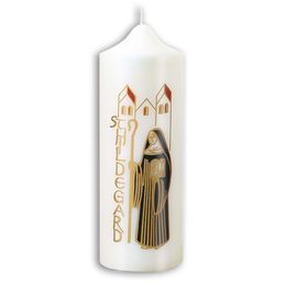 Kerze &raquo;Hildegard von Bingen&laquo;