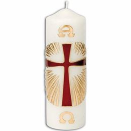 Osterkerze &raquo;Halleluja&laquo;