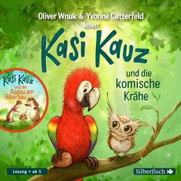 Silberfisch Kasi Kauz und die komische Kr&auml;he, Kasi Kauz und der Radau am Biberbau