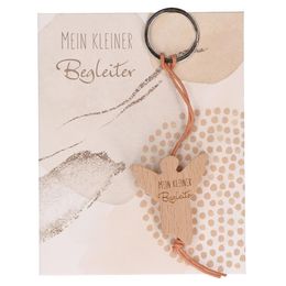 Holz-Schl&uuml;sselanh&auml;nger - Mein kleiner Begleiter (1 St&uuml;ck)
