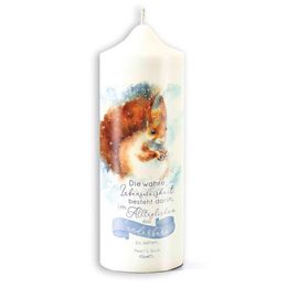 Kerze &raquo;Eichh&ouml;rnchen&laquo;