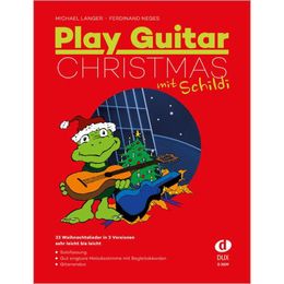 Play Guitar Christmas mit Schildi