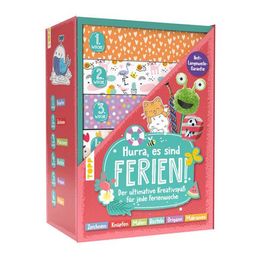 Die Ferien-Bastelbox: Hurra, es sind Ferien! Der ultimative Kreativspa&szlig; f&uuml;r jede...