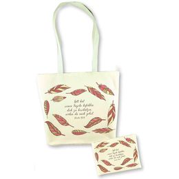 2er-Set: Shopper und Kosmetiktasche