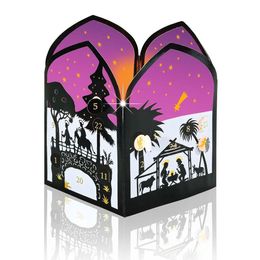Adventskalender-Laterne