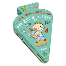 Mini-Maxi-Handtuch &raquo;Du bist 1. Klasse&laquo;