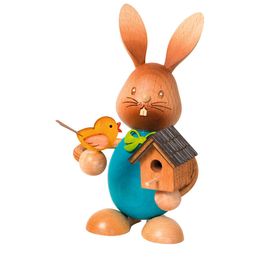 Osterhase &raquo;Stupsi&laquo; mit Vogelhaus