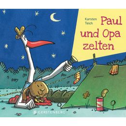GERSTENBERG Paul und Opa zelten