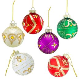 6er-Set Christbaumkugeln &raquo;Royal&laquo;