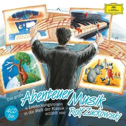 4 CDs Rolf Zukowski Das gro&szlig;e Abenteuer Musik