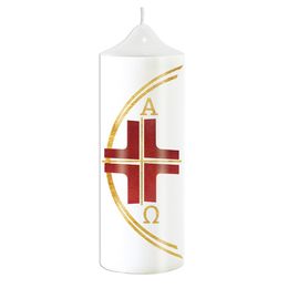 Osterkerze &raquo;Alpha & Omega&laquo;