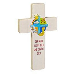 Holzkreuz &raquo;Der Herr segne und beh&uuml;te dich&laquo;