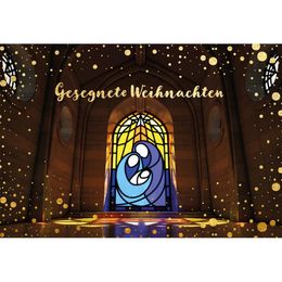 Weihnachtskarte - Gesegnete Weihnachten (6 St&uuml;ck)