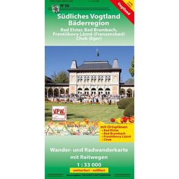S&uuml;dliches Vogtland - B&auml;derregion Bad Elster - Bad Brambach - Frantiskovy Lazne -...