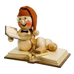 R&auml;ucherfigur &raquo;Rudi B&uuml;cherwurm&laquo;