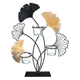 Teelichthalter &raquo;Ginkgo&laquo;
