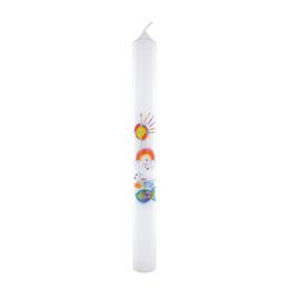Symbolkerze Druckmotiv 400x40 mm (1 St&uuml;ck)