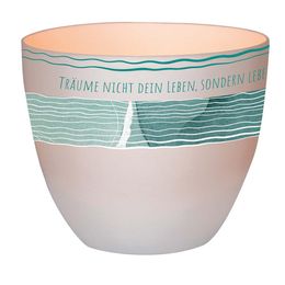 Windlicht &raquo;Lebe deinen Traum&laquo;