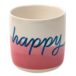 Becher &raquo;Happy&laquo;