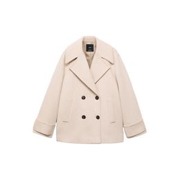 Mango Mantel 'Goya' Damen Gr&ouml;&szlig;e XXS hellbeige Wintermantel
