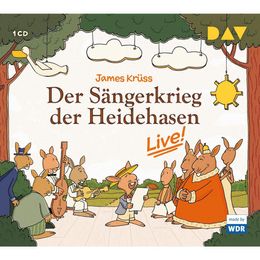 H&ouml;rbuch &raquo;Der S&auml;ngerkrieg der Heidehasen&laquo; Live