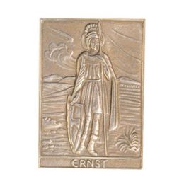 Bronzenamensplakette Ernst (1 St&uuml;ck)