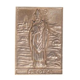 Bronzenamensplakette Friedrich (1 St&uuml;ck)