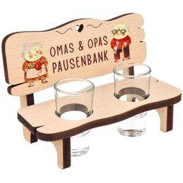 Schnapsbank &raquo;Omas und Opas Pausenbank&laquo;