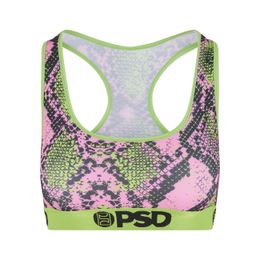 PSD Damen Sport-BH "PSD SUMMR VIBE SB 3PKBX", Gr. M, bunt, 88% Polyester, 12% Elasthan, BHs