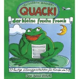 Quacki, der kleine, freche Frosch