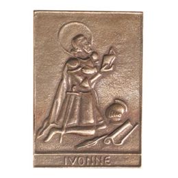 Bronzenamensplakette Ivonne (1 St&uuml;ck)