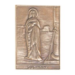 Bronzenamensplakette Susanne (1 St&uuml;ck)