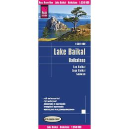 Reise Know-How Landkarte Baikalsee / Lake Baikal 1:550.000