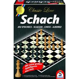 Schmidt Spiele Schach. Classic Line (extra gro&szlig;e Figuren)