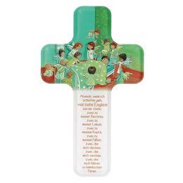 Kinderkreuz aus Acrylglas - Vierzehn Englein (1 St&uuml;ck)