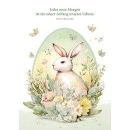 Postkarte zu Ostern - Jeder neue Morgen... (10 St&uuml;ck)